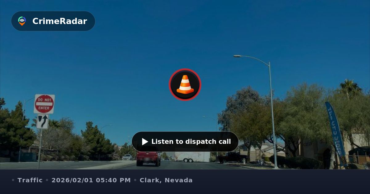 Traffic stop south of Decatur Blvd, Clark County NV | CrimeRadar