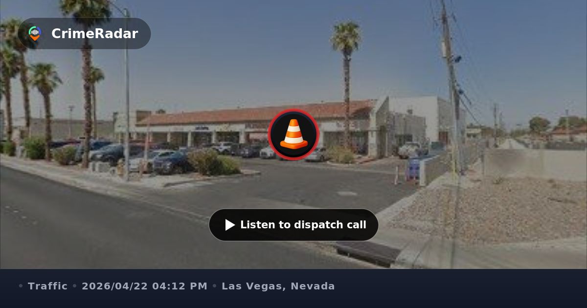 Vehicle crash reported on Tropicana Road, Las Vegas NV | CrimeRadar