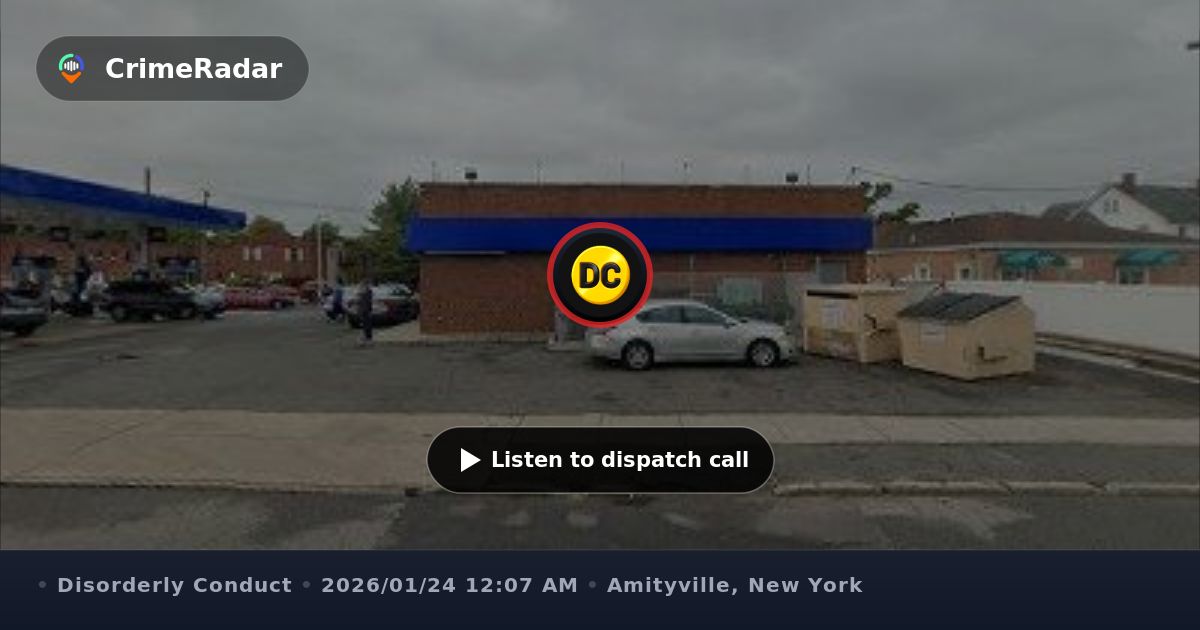 Deputies respond to disruption at Broadway gas station, Amityville NY ...