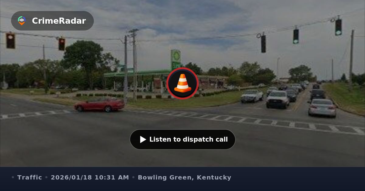 Traffic stop near Nashville and Dishman roads, Bowling Green KY ...