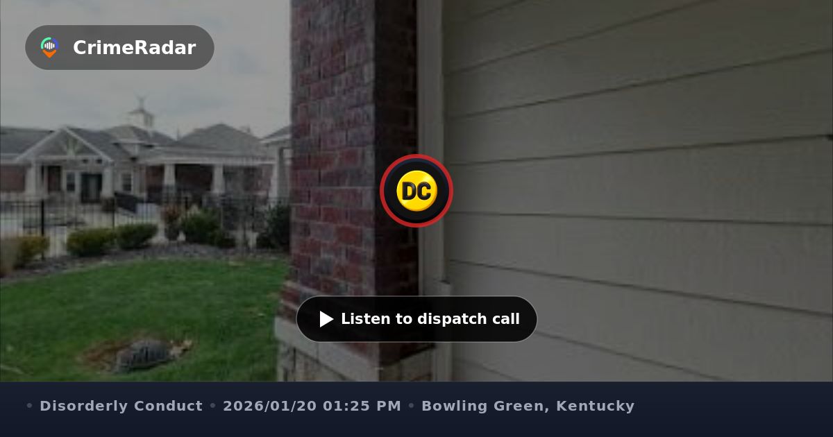 Deputies respond to dispute at Old Town Apartments, Bowling Green KY ...