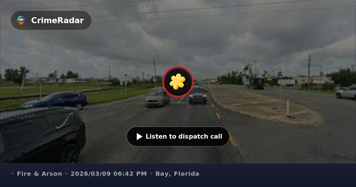 Outside fire report turns out to be railroad flares, Bay County FL ...