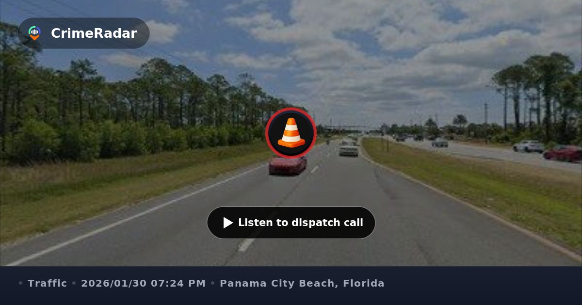 Traffic stop conducted on Back Beach Rd, Panama City Beach FL | CrimeRadar
