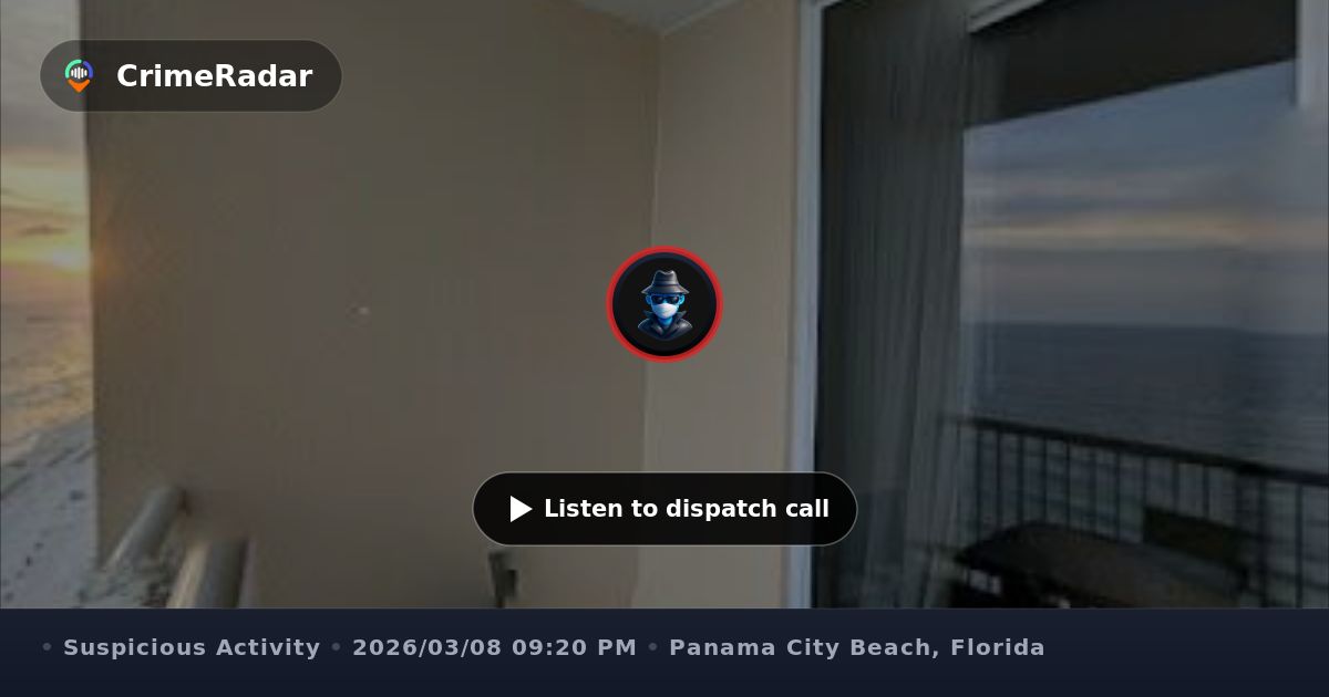 Group of three men with unattended case at resort, Panama City Beach FL ...