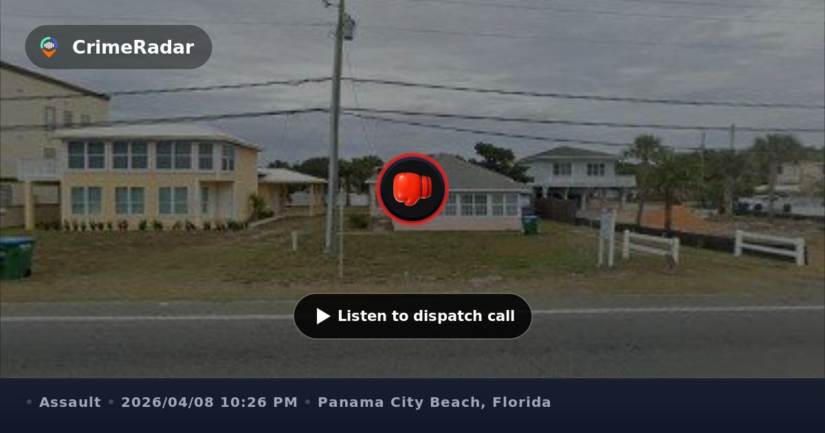 Woman heard screaming for help outside beach address, Panama City Beach ...