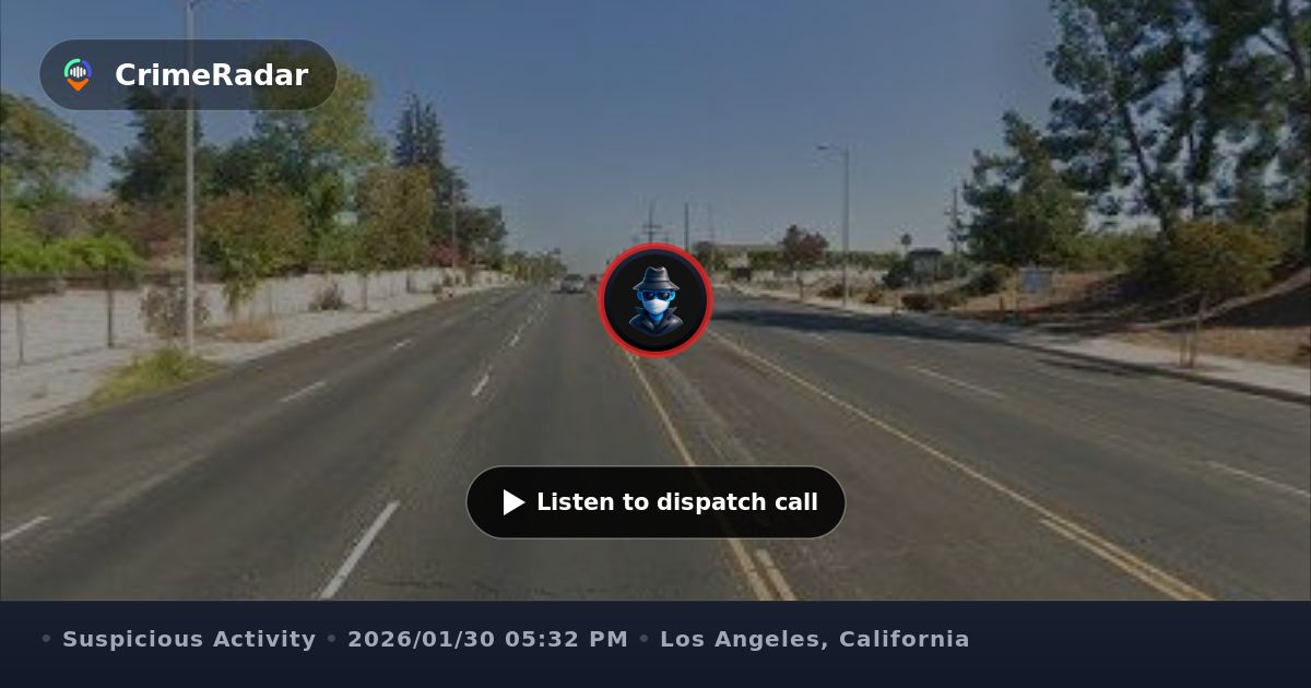 Pedestrian reported near Balboa Blvd off-ramp, Los Angeles CA | CrimeRadar