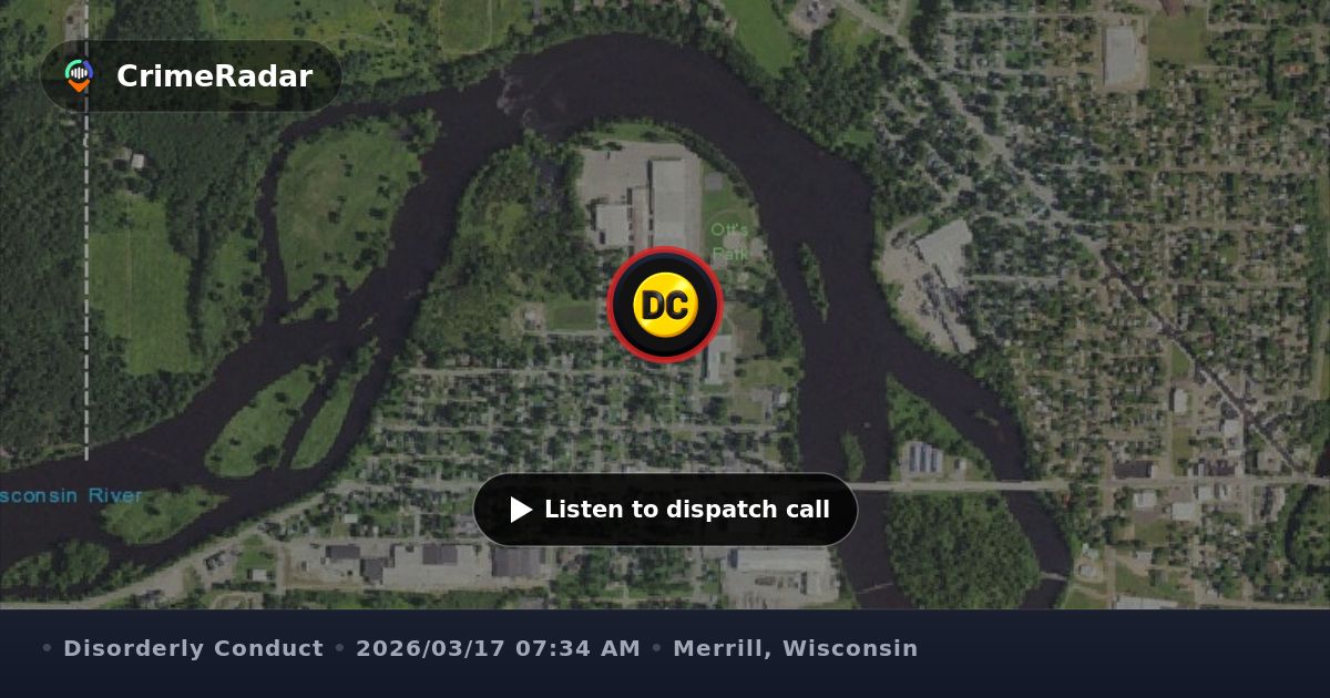 Juvenile threatens to harm others after argument, Merrill WI | CrimeRadar