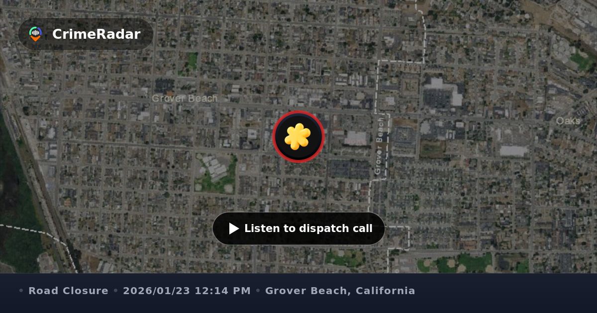 Downed power lines near South 13th and Manhattan, Grover Beach CA ...