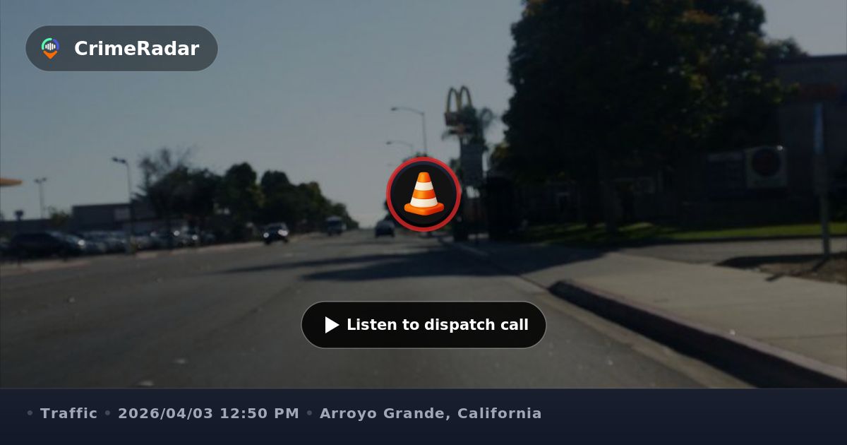Crash reported on Highway 101 off-ramp in Arroyo Grande, Arroyo Grande ...
