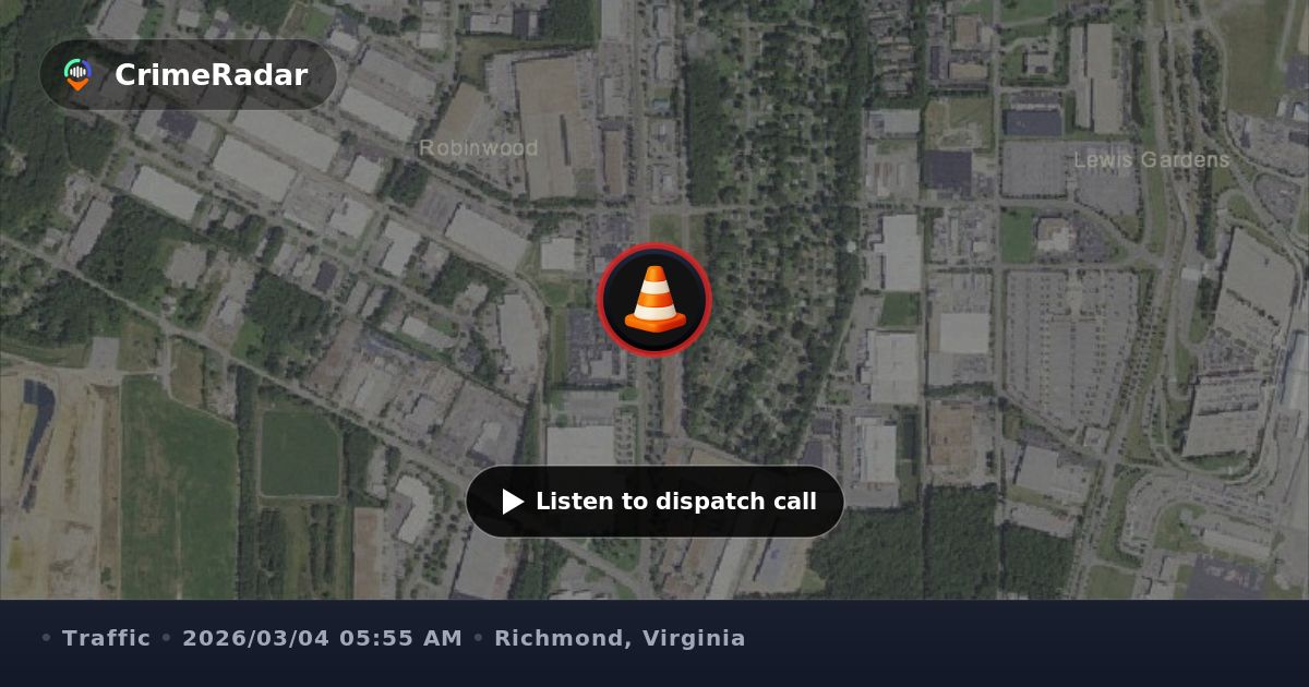 Motor vehicle crash on South Laburnum Avenue, Richmond VA | CrimeRadar
