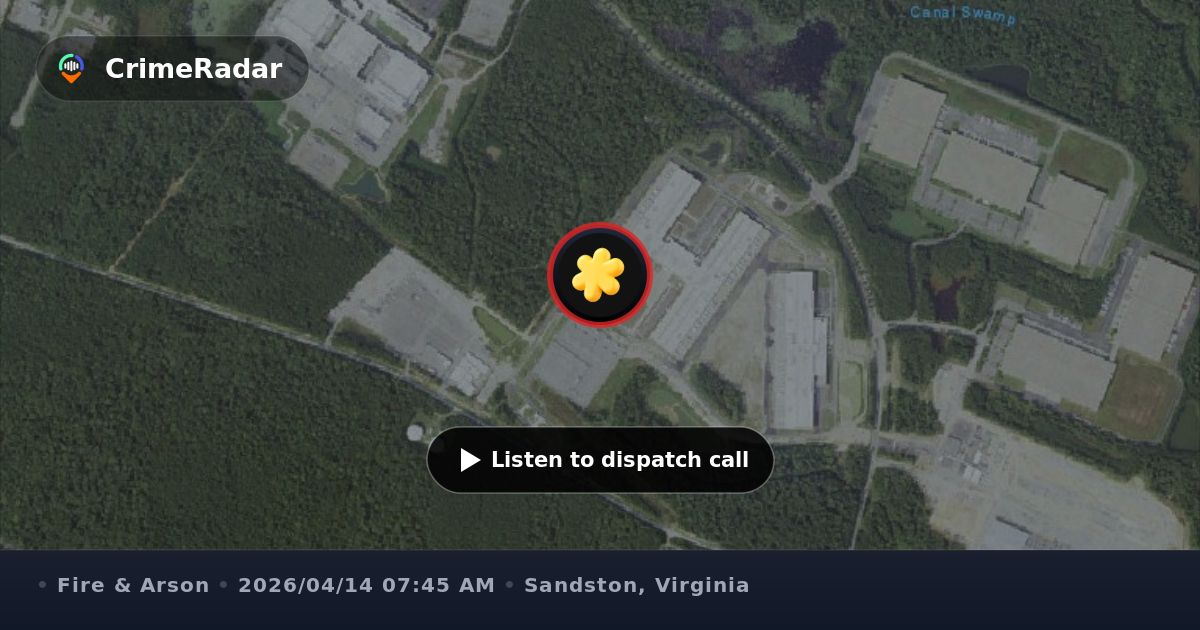 Fire alarm reported on Portugee Road, Sandston VA | CrimeRadar