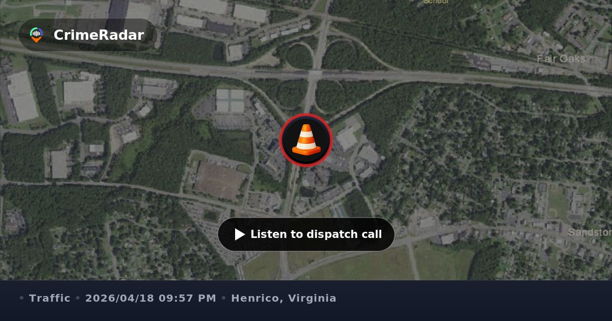 Motor vehicle accident on Williamsburg Road, Henrico County VA | CrimeRadar