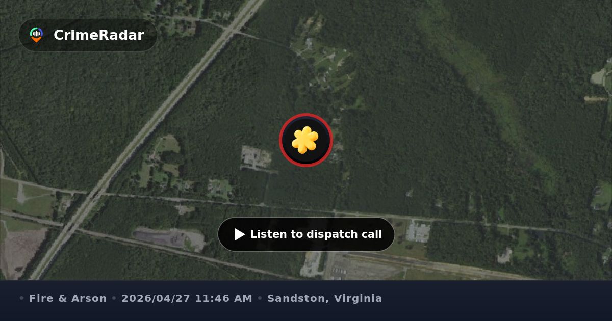 High hazard fire alarm on La France Road, Sandston VA | CrimeRadar