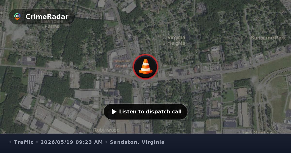 Crash at South Laburnum Avenue and Eubank Road, Sandston VA | CrimeRadar
