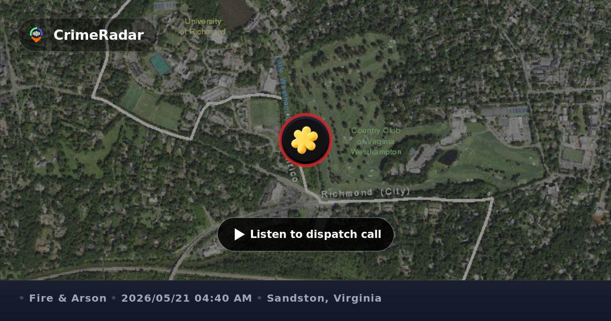 Gas odor reported at West (number withheld) Station Road home, Sandston ...
