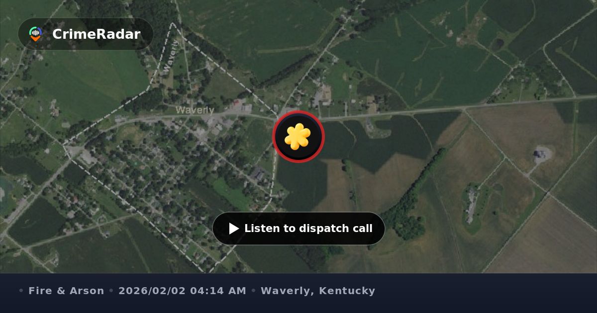 Fire alarm reported at industrial facility, Waverly KY | CrimeRadar