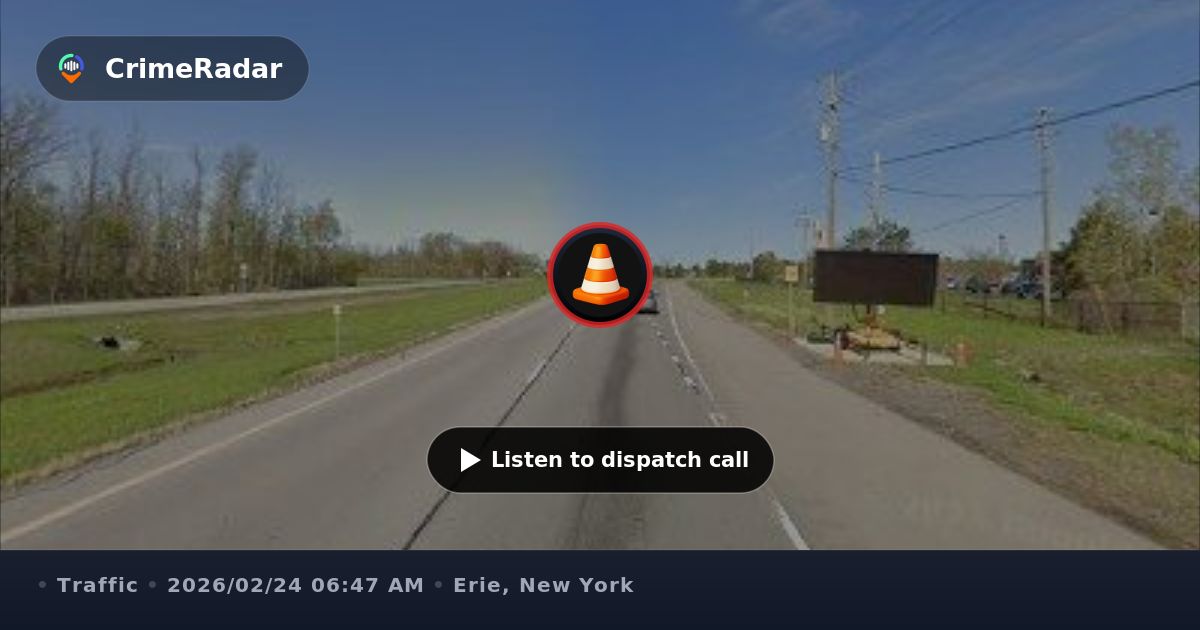 Vehicle crash on Milestrip Road, Erie County NY | CrimeRadar