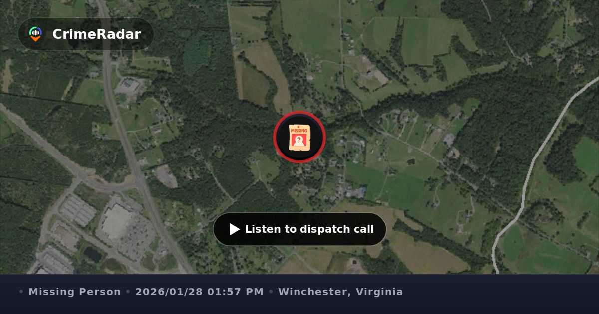 Search ends safely after missing child found near lake, Winchester VA ...