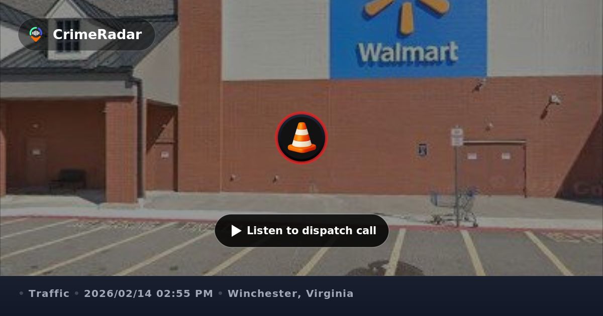 Three-vehicle crash with injuries at Walmart parking, Winchester VA ...