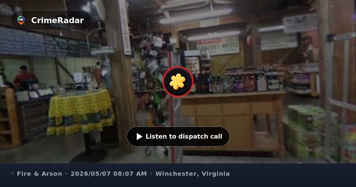 Tractor-trailer brake fire near Shawnee Springs Market, Winchester VA ...