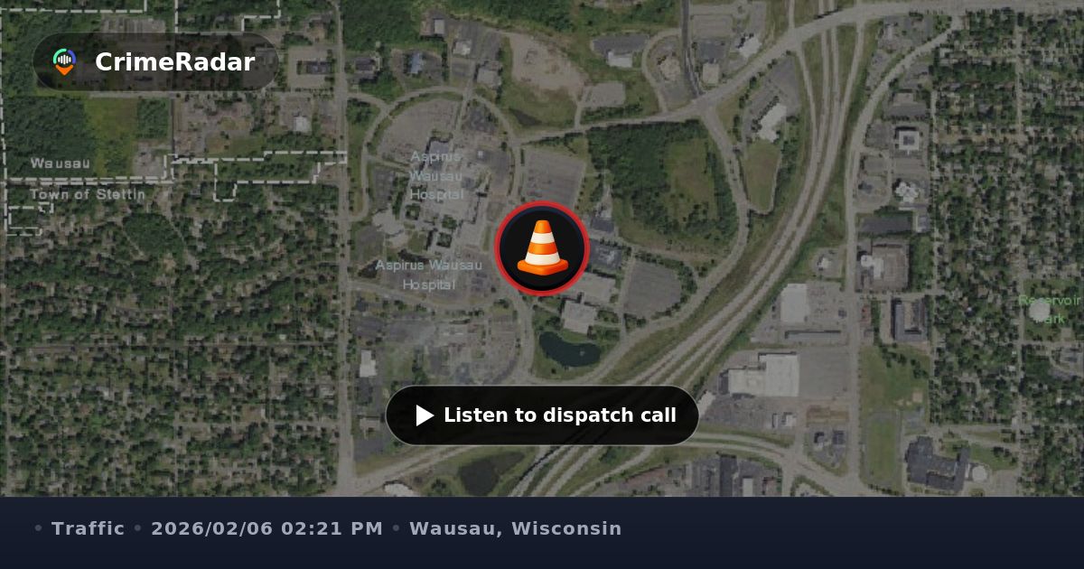 Emergency units respond to vehicle crash on Highway 52, Wausau WI ...