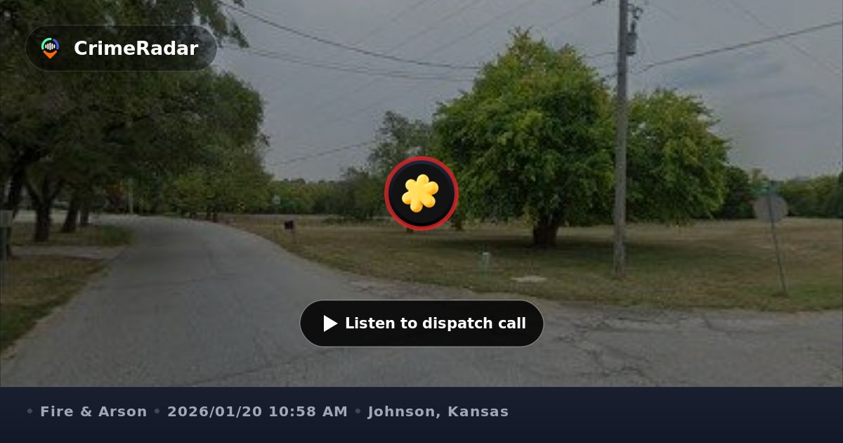 Brush fire spreads near W 207th St in Kansas, Johnson County KS ...