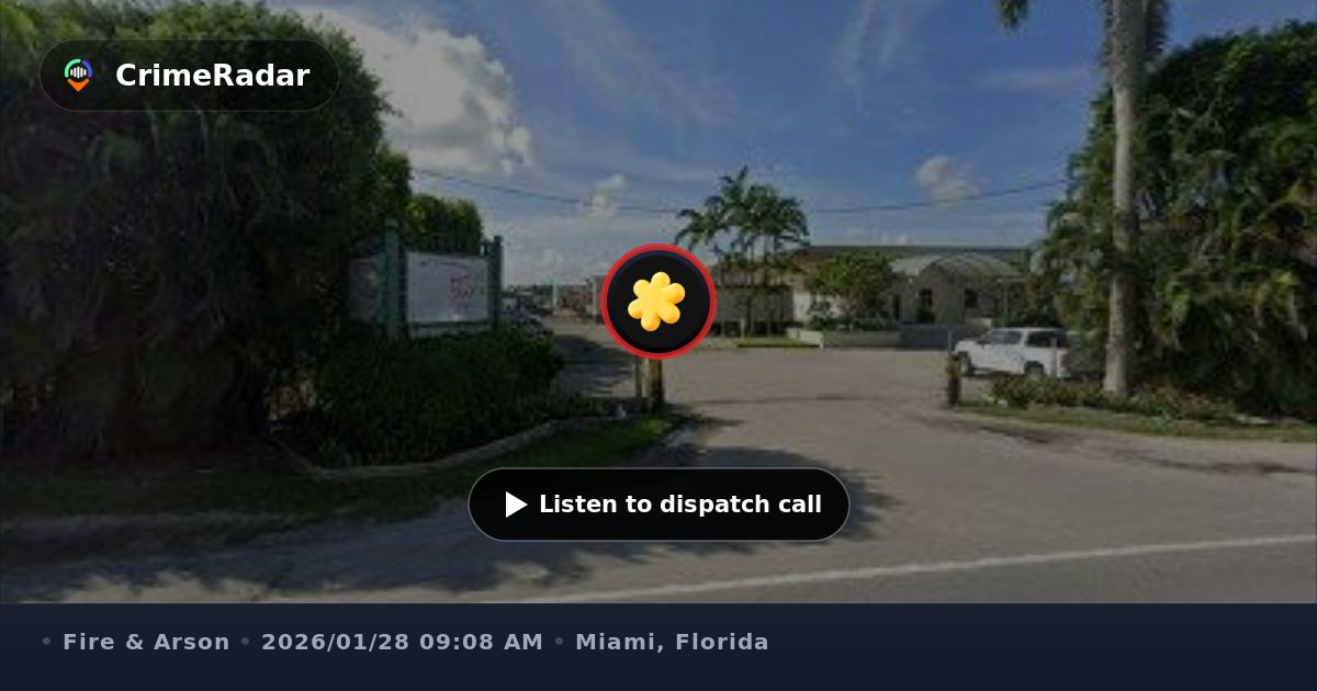 Fire crews respond to structure fire near Southwest 200th St, Miami FL ...