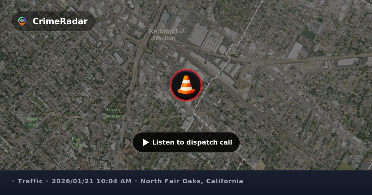 Deputies conduct traffic stop on El Camino Real, North Fair Oaks CA ...