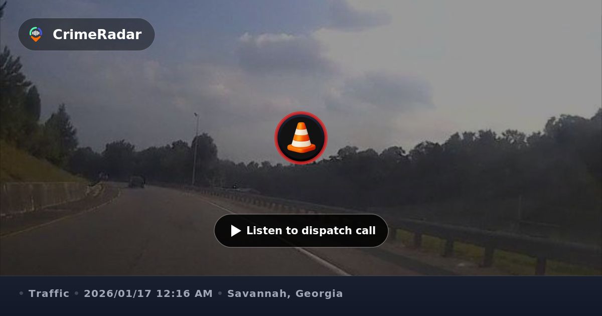 Injury collision on Harry S Truman Parkway, Savannah GA | CrimeRadar