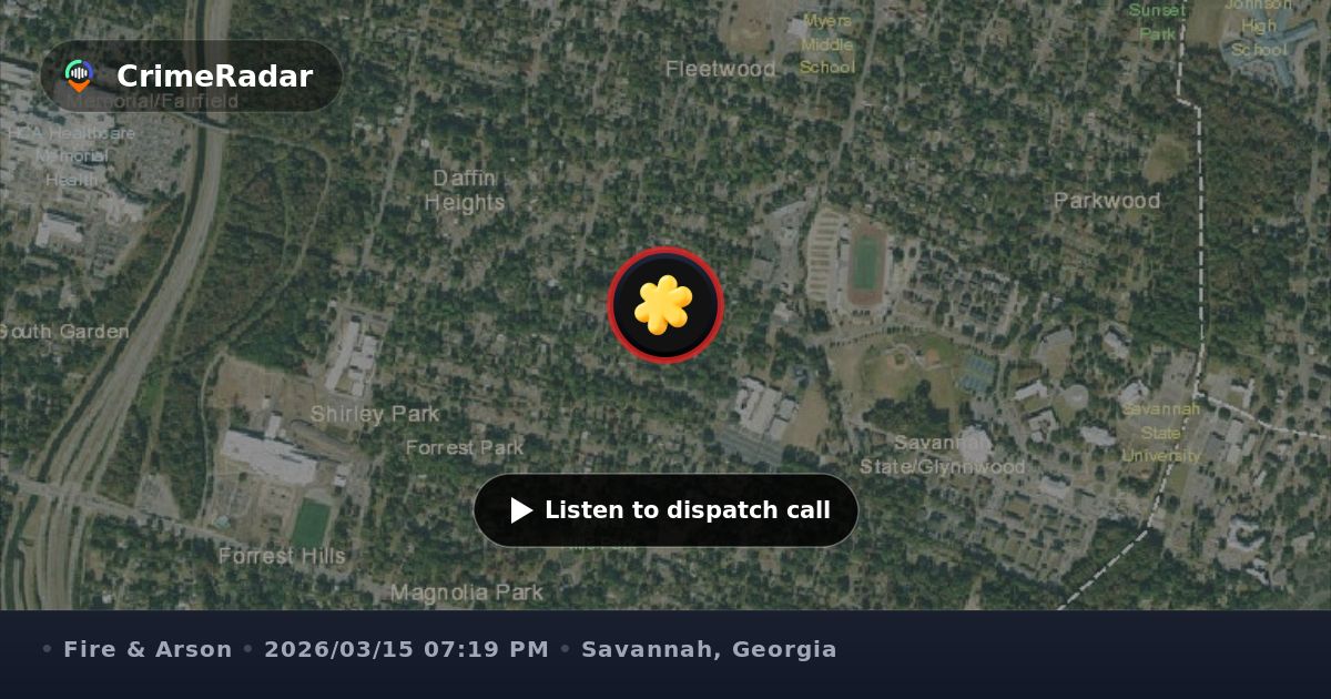 Transformer fire and arcing power line at Athena Drive, Savannah GA ...
