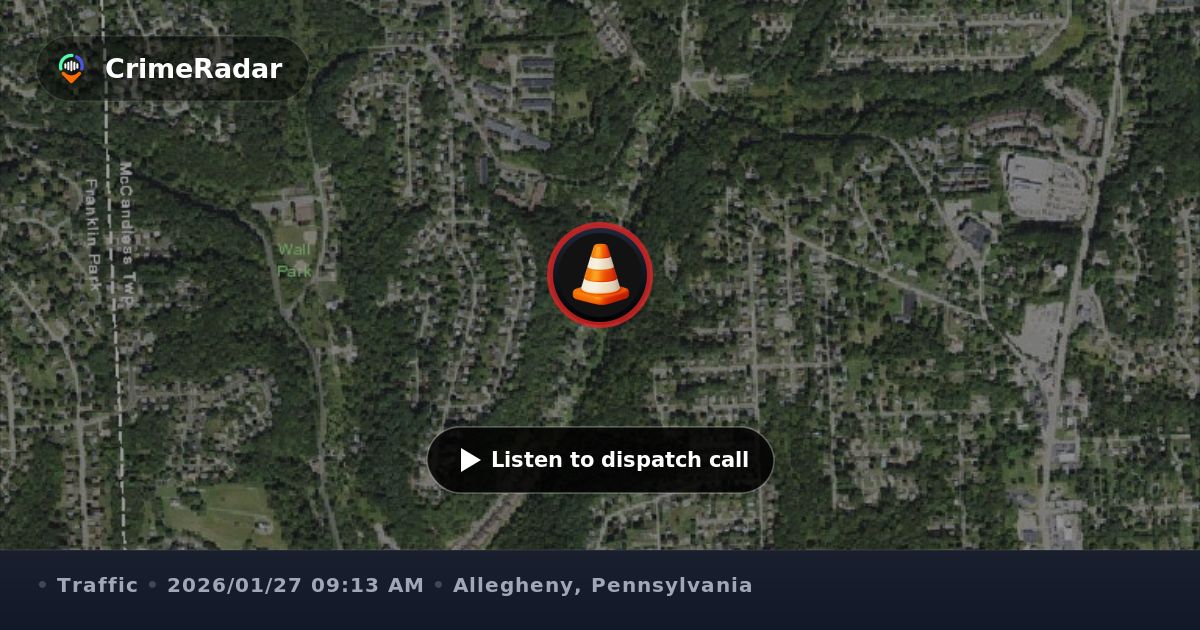 Vehicle parked too close to stop sign, Allegheny County PA | CrimeRadar