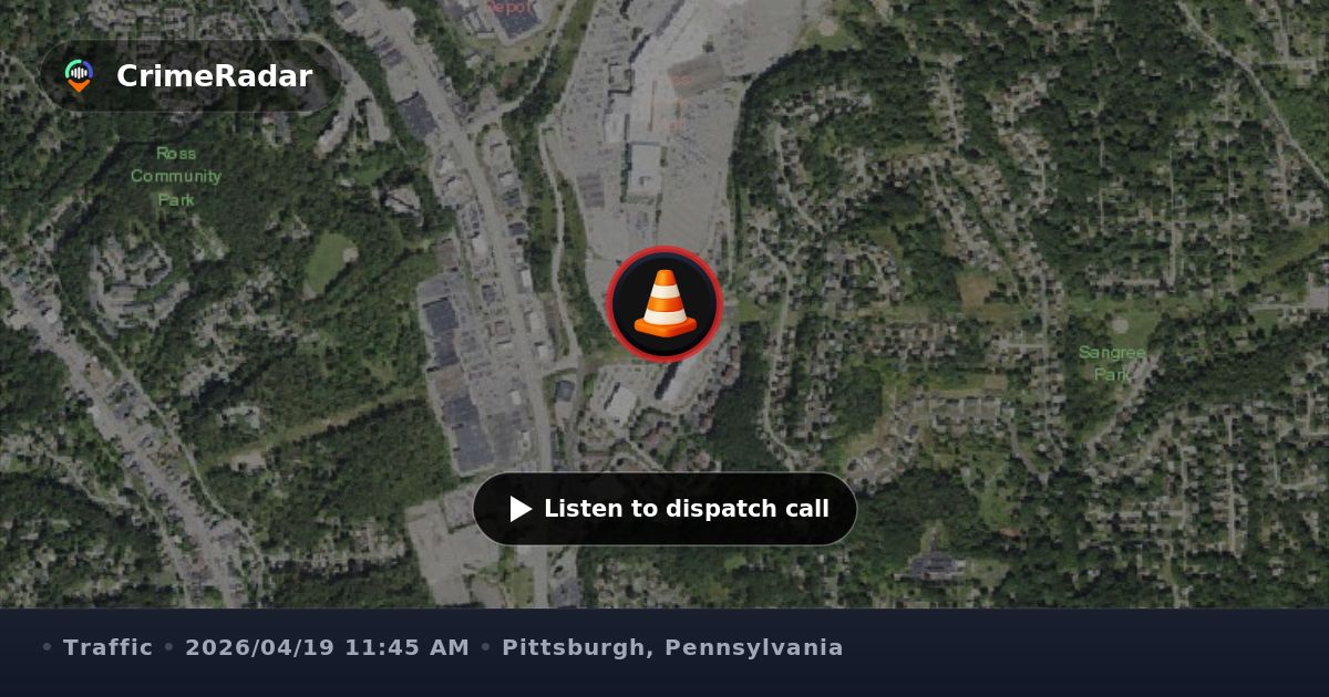 Two-car crash on McKnight Road, driver may be impaired, Pittsburgh PA ...