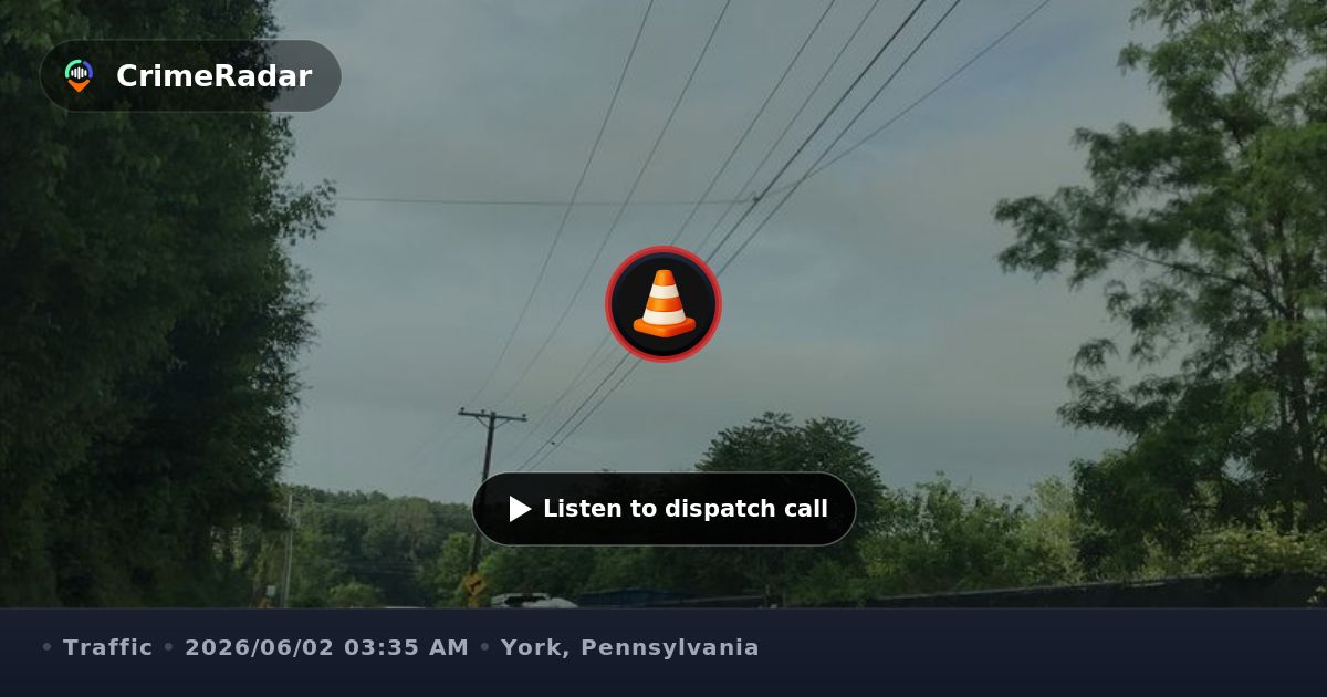 Motorcycle crash on East Prospect Road, York County PA | CrimeRadar