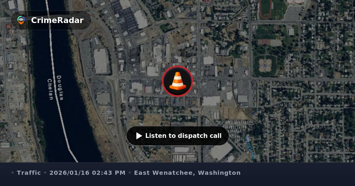 Fire crew checks vehicle near Lafayette and Grant, East Wenatchee WA ...