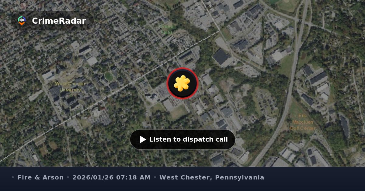 False fire alarm at business on Carter Dr, West Chester PA | CrimeRadar