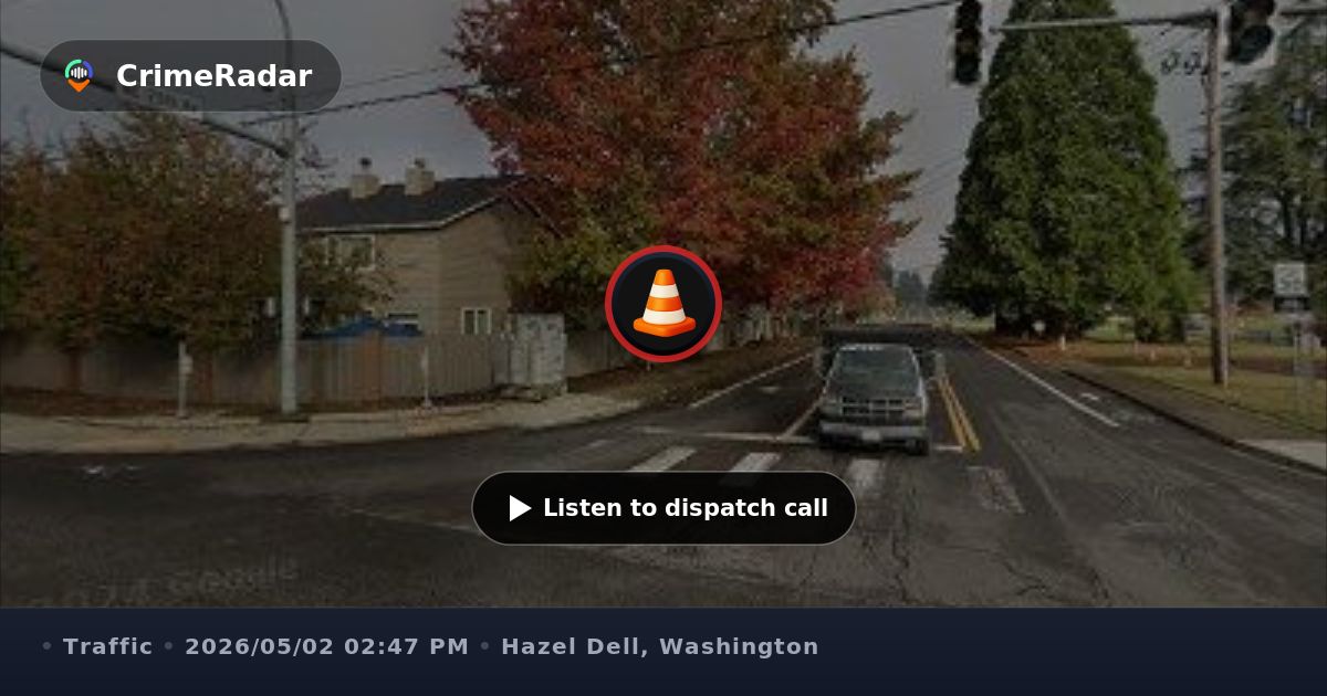 Two-vehicle crash with overturned truck on NE 78th St, Hazel Dell WA ...