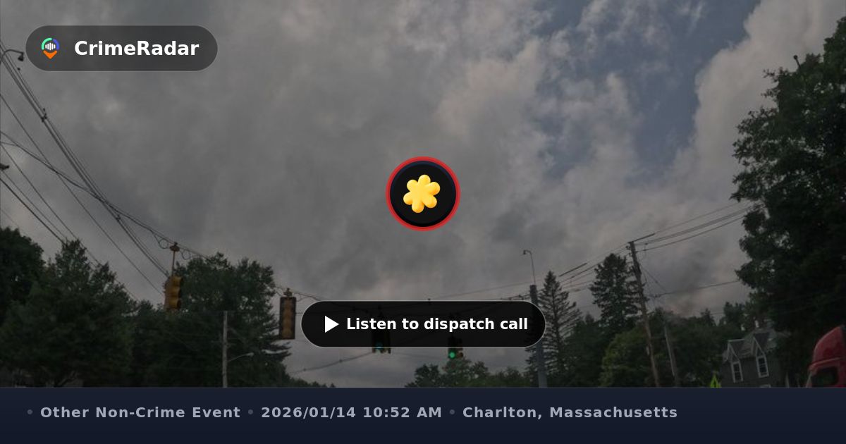 Hydrant offline near Carpenter Hill and Worcester, Charlton MA | CrimeRadar