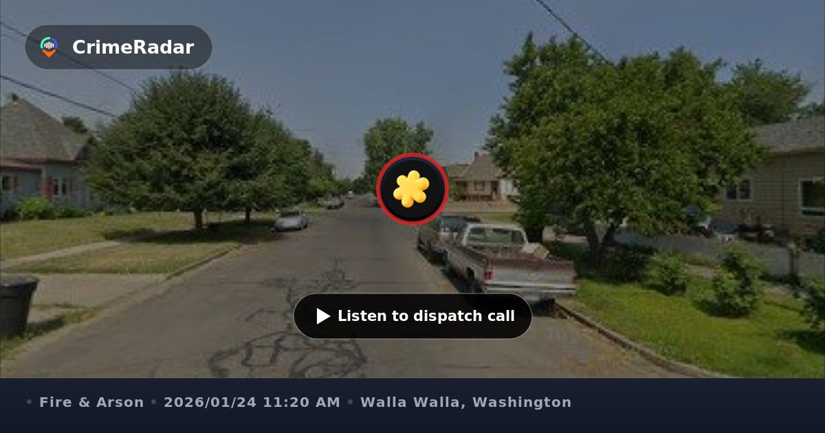 Fire crews investigate possible smell near Plaza Way, Walla Walla WA ...