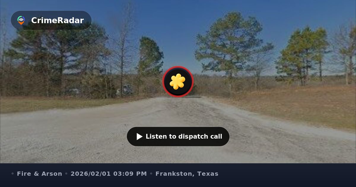 Fire units respond to large grass fire near Highway 155, Frankston TX ...