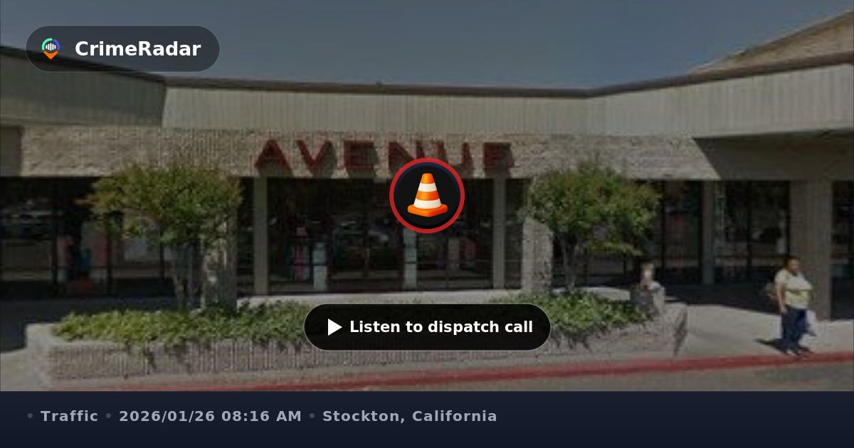 Vehicle driving erratically near middle school, Stockton CA | CrimeRadar