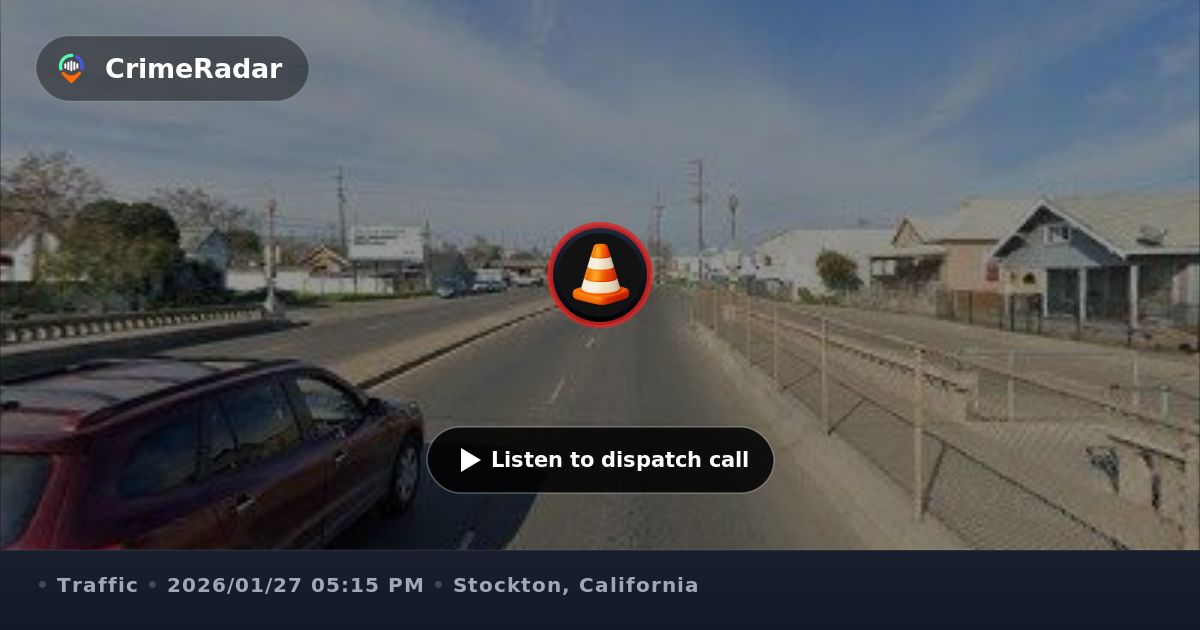 Pedestrian and vehicle incident near Wilson Way, Stockton CA | CrimeRadar