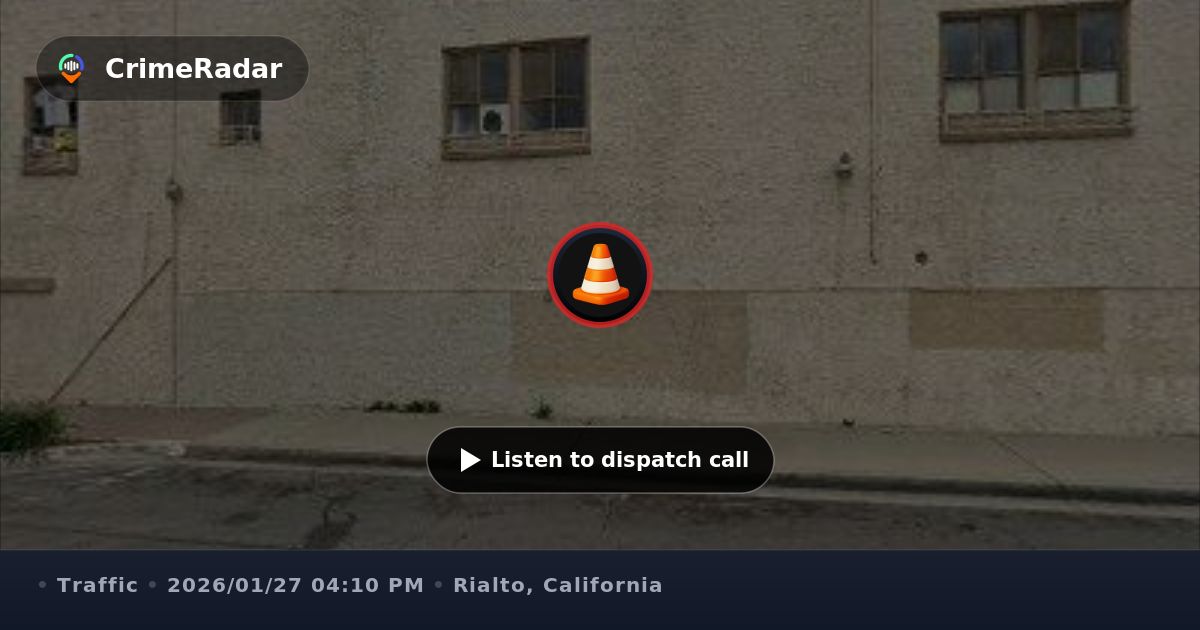 Vehicle with engine trouble and aggressive dogs near Riverside Ave ...