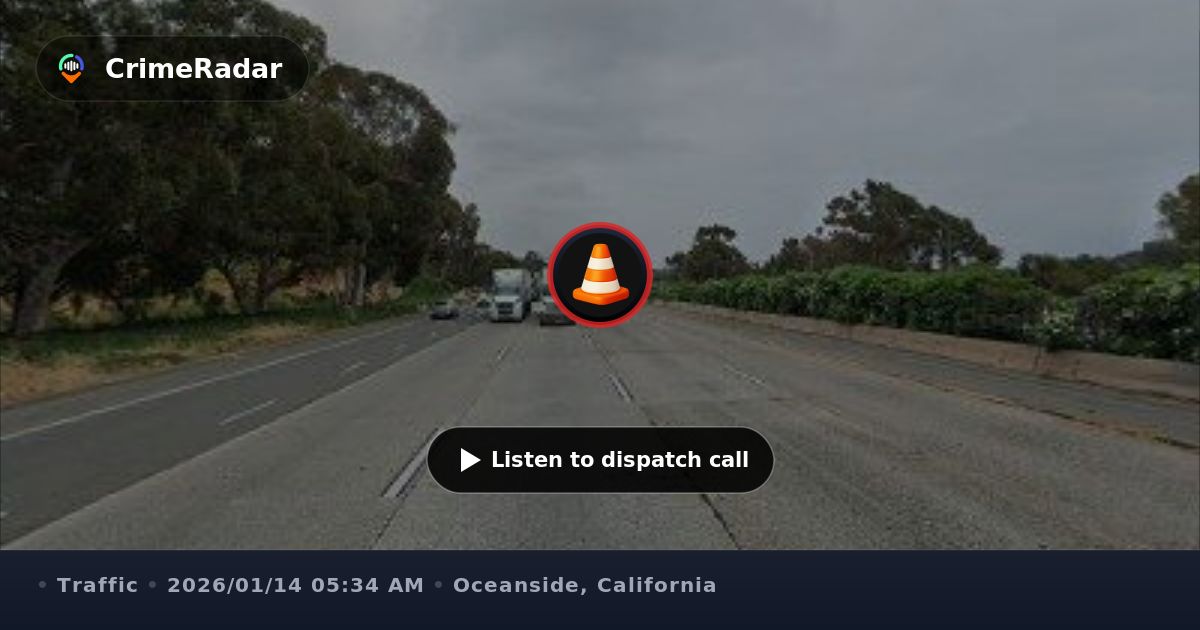 Multi-car crash on southbound I-5 near Harbor Drive, Oceanside CA ...