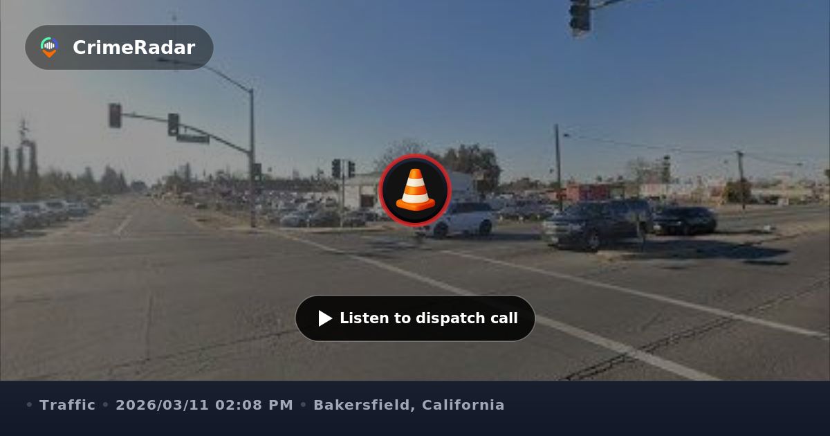 Traffic stop on utility truck with no license plates, Bakersfield CA ...