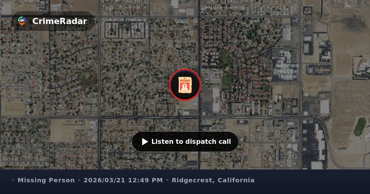Missing juvenile found at West Howell Street home, Ridgecrest CA ...
