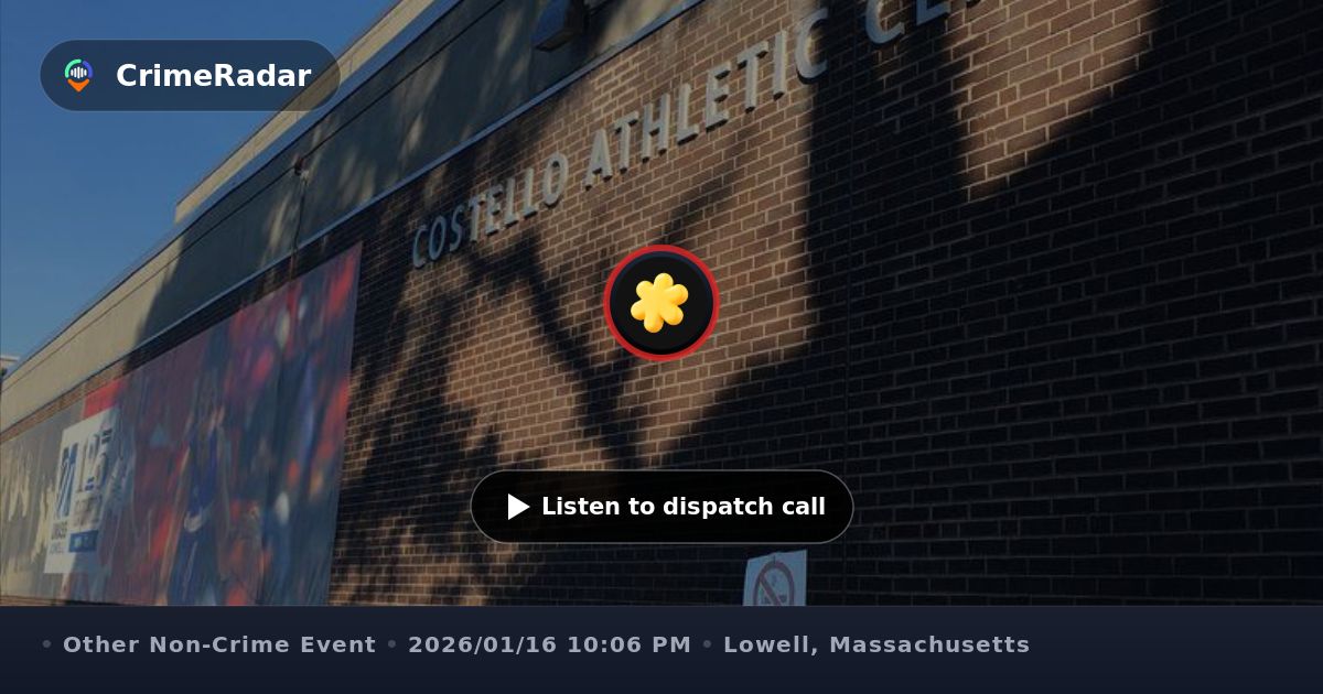 Pipe burst causes flooding at UMass Lowell housing, Lowell MA | CrimeRadar