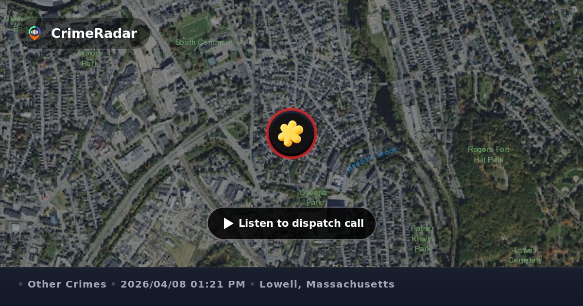 Panic alarm at Livingston Street found to be test, Lowell MA | CrimeRadar