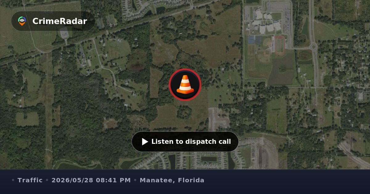 Traffic stop on white Jeep SUV in Parrish, Manatee County FL | CrimeRadar