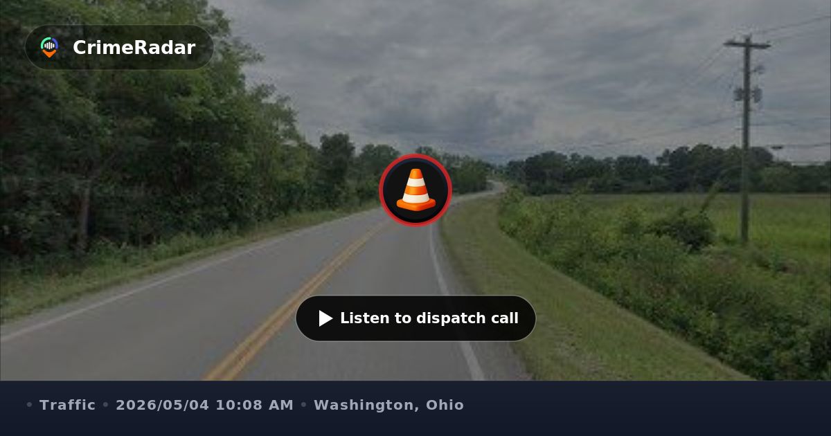 Two-vehicle crash with injuries on Route 339, Washington County OH ...