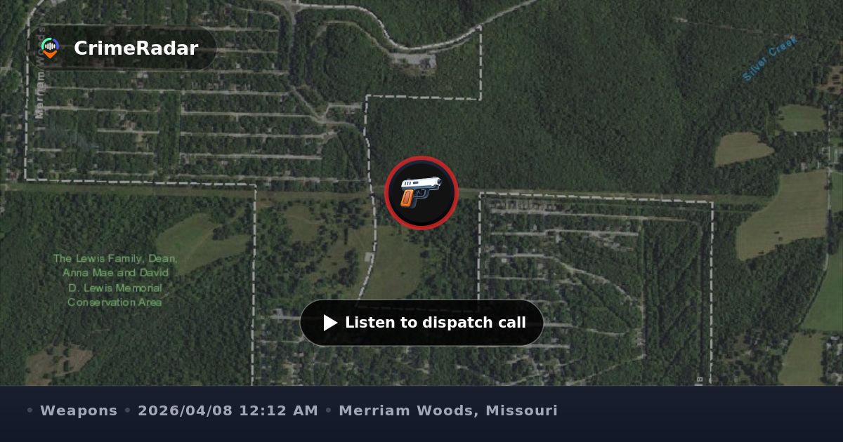 Woman barricades in bedroom with knife in Merriam Woods, Merriam Woods ...